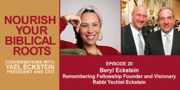 Beryl Eckstein: Remembering Rabbi Yechiel Eckstein - IFCJ