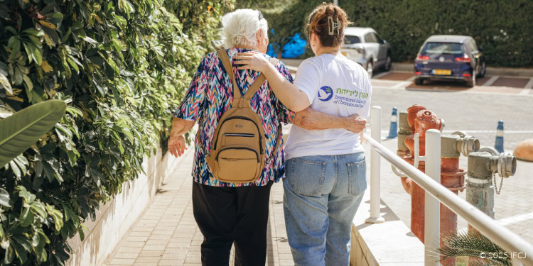 Standing With Holocaust Survivors in Israel - IFCJ